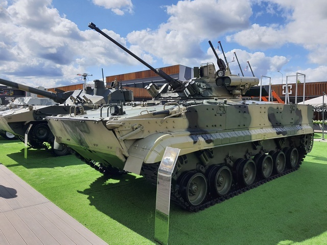 The Berezhok combat module with Cornet is ideally suited for the BMP-3 ...