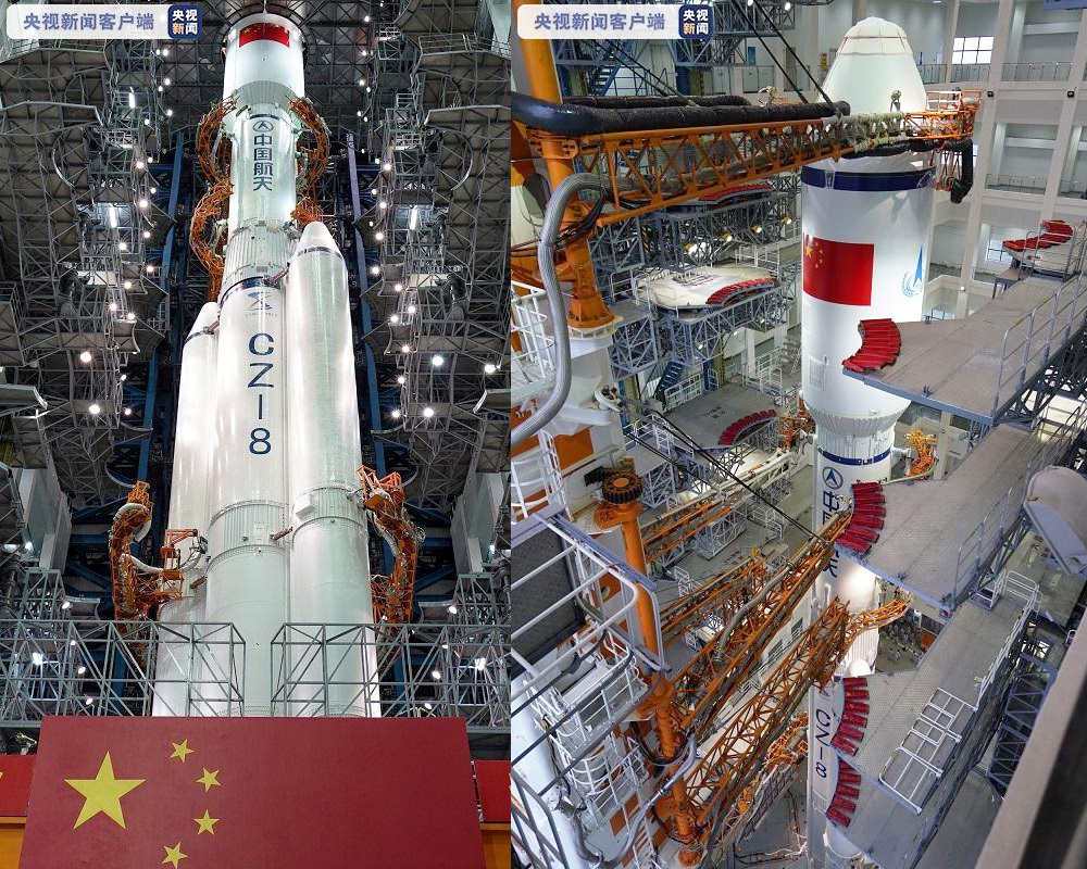 China is preparing to launch a new generation CZ-8 rocket in late ...