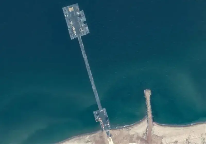 Yemeni rebel leader: The United States built a floating pier in Gaza ...