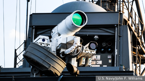 The massive use of the laser will revolutionize the battlefield - ВПК.name