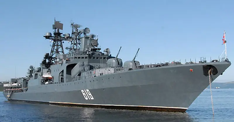 "Powerful ship of the Russian Navy": the Western press announces the ...