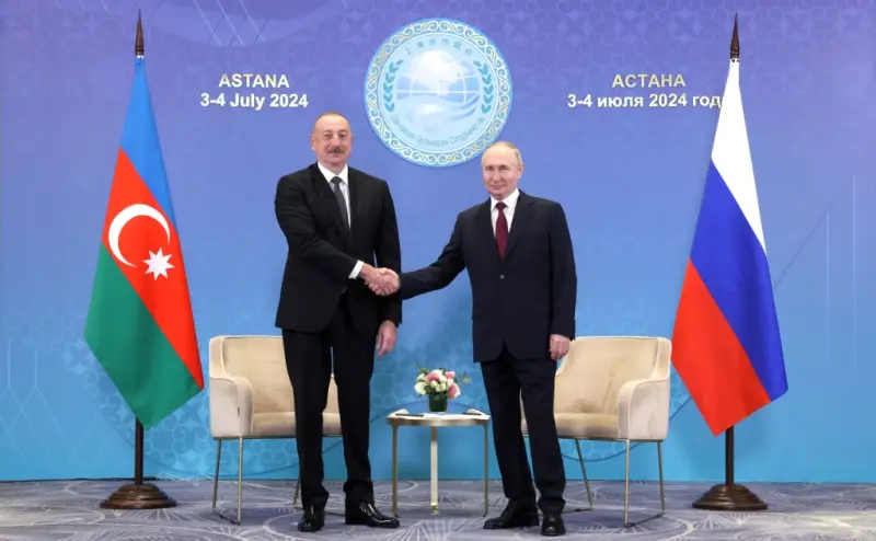 At the SCO summit, the Presidents of Russia and Azerbaijan discussed ...