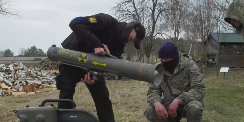 In Ukraine, the Ukrainian Armed Forces use Western ATGMs with ...