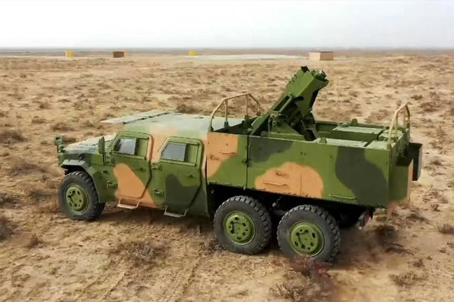 A new 120-mm self-propelled mortar was shown in China - ВПК.name