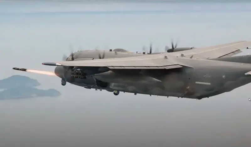 Footage of the American flying battery Ghostrider is shown - ВПК.name