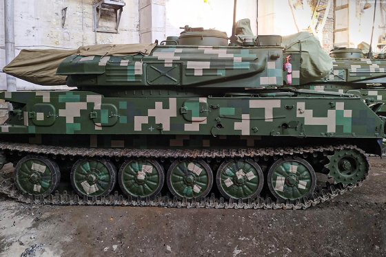 Having received "anti-aircraft tanks" Gepard, Bandera continue to use ...