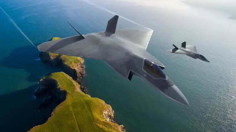 A new design of the GCAP stealth fighter is presented - ВПК.name