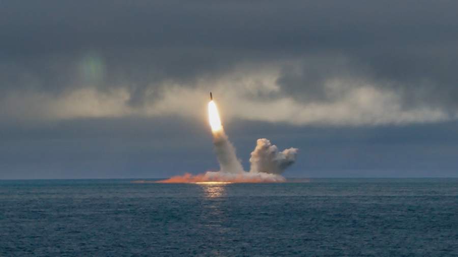 The Bulava missile was successfully launched from the Knyaz Oleg ...