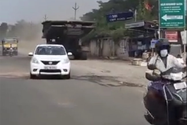 A special car based on the T-72M1 was filmed in the Indian Avadi - ВПК.name