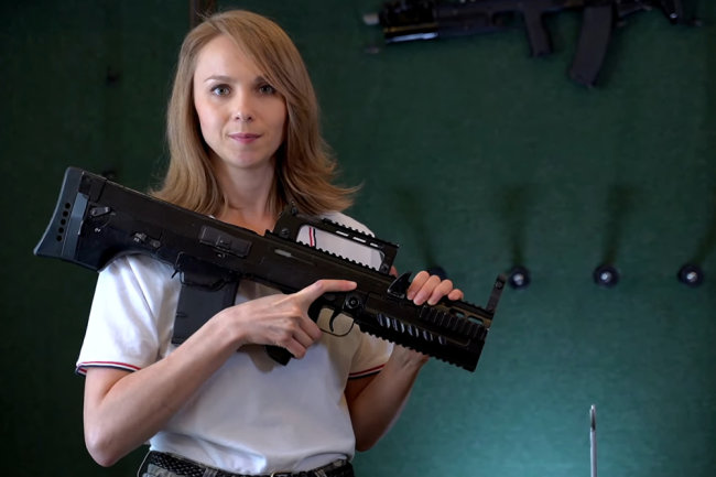 A special assault rifle SHAK-12 was shown on video - ВПК.name
