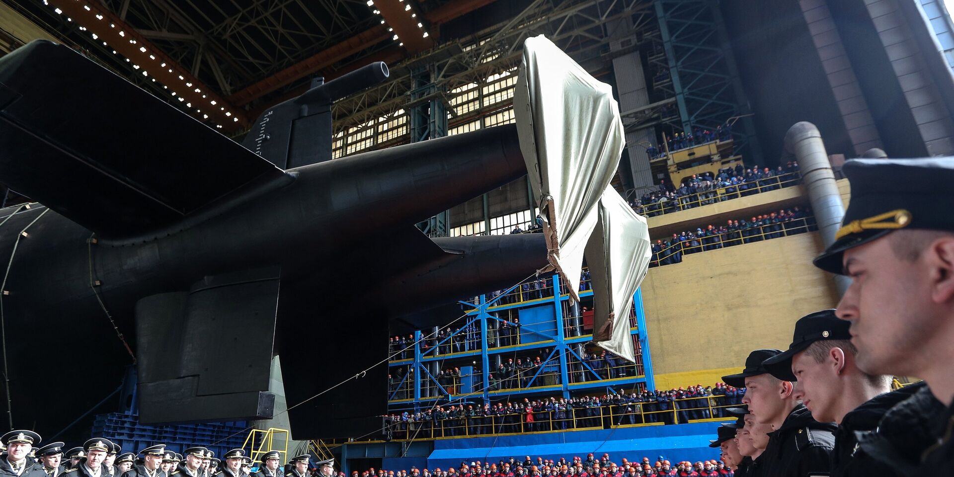 The K-329 Belgorod submarine is a real floating base (The National ...