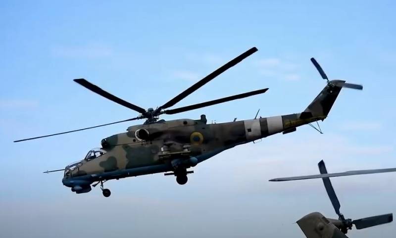Ukraine received a batch of Soviet-made Mi-24 attack helicopters from ...
