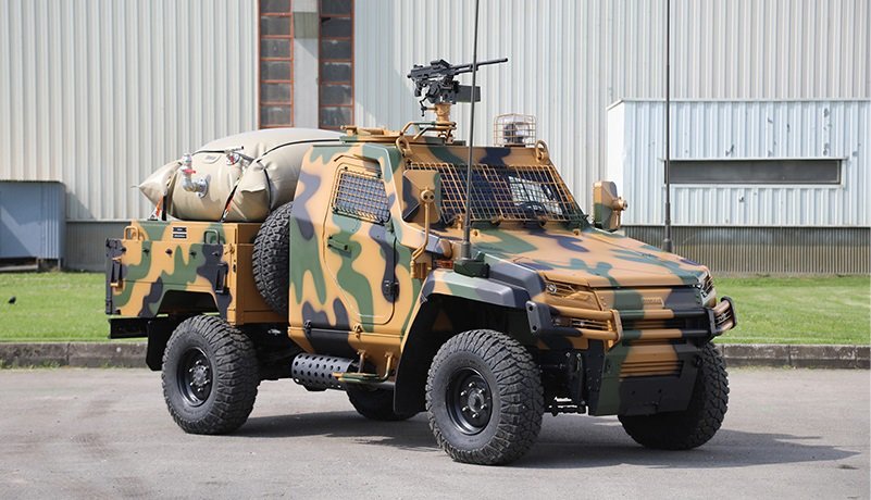 Бронированный пикап URAL впервые продемонстрирован Otokar на IDEF 2017 ...