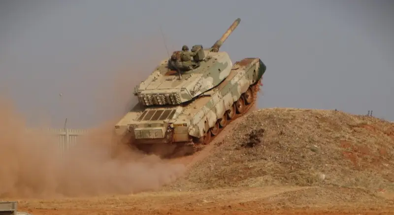 South Africa demonstrated the Olifant Mk2 tank - ВПК.name